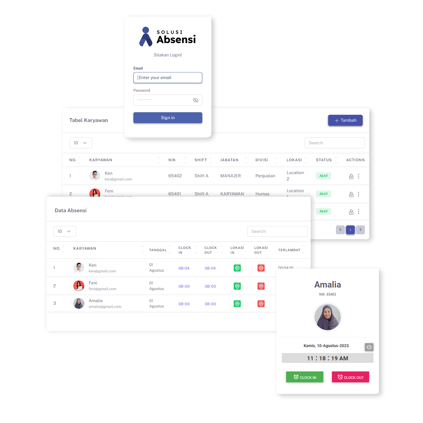 Solusi Absensi: Aplikasi Absensi Online, Gak Pernah Semudah ini